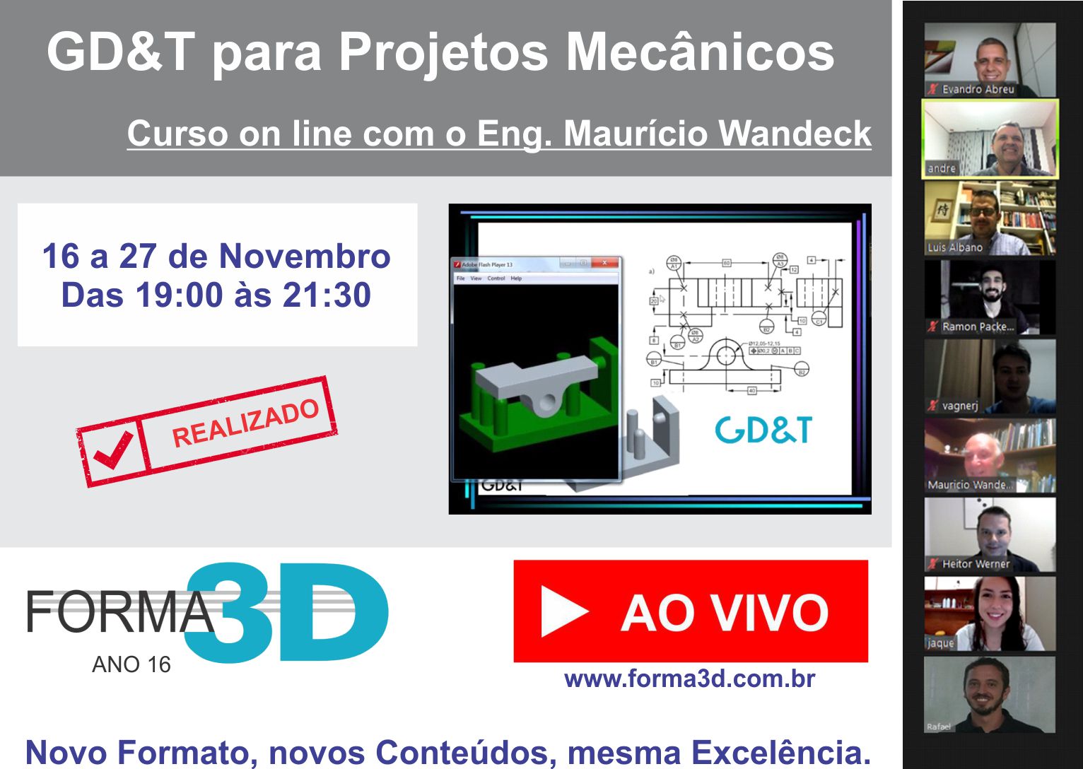 Cursos FORMA3D on line – Forma 3D